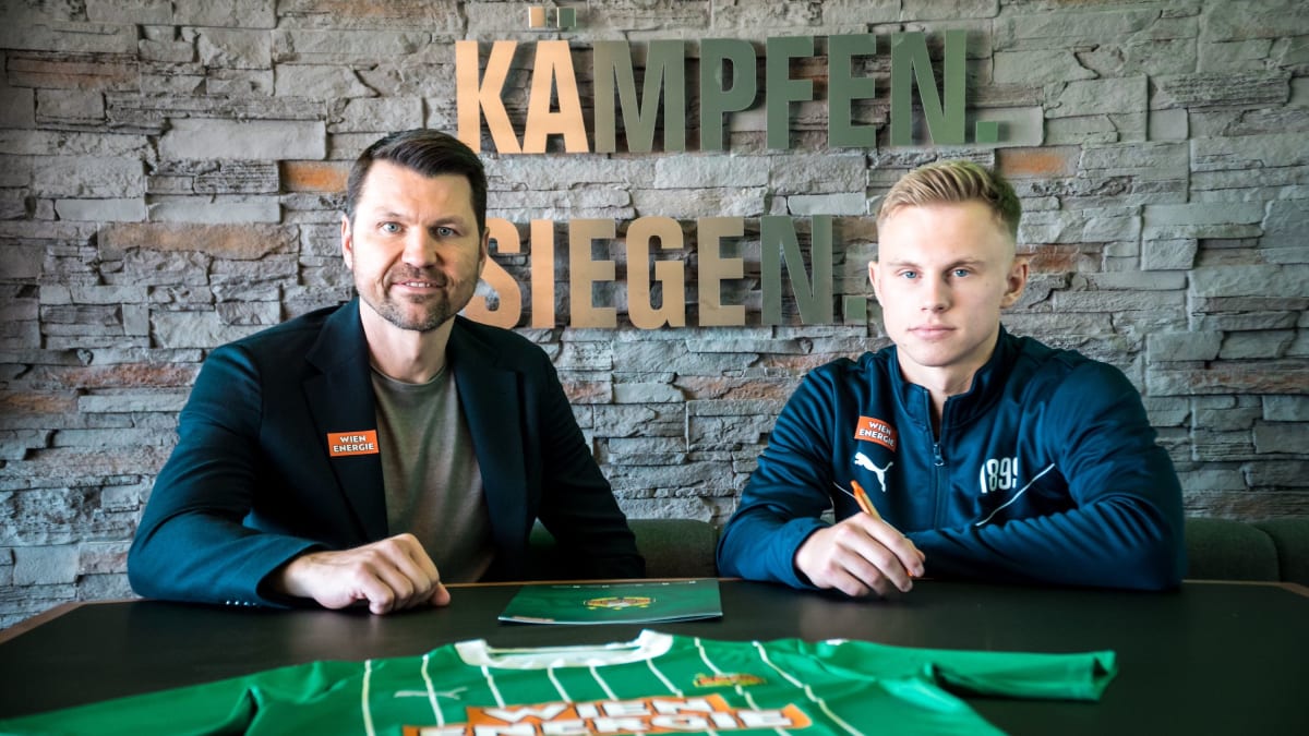 Rapid leiht Flügelspieler Isak Jansson - kicker Rapid leiht Flügelspieler Isak Jansson - kicker