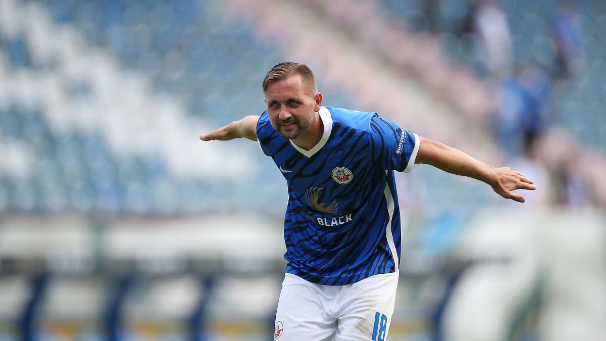 Hansa-Torschütze Verhoek: "In der Halbzeit war ich sauer" - kicker