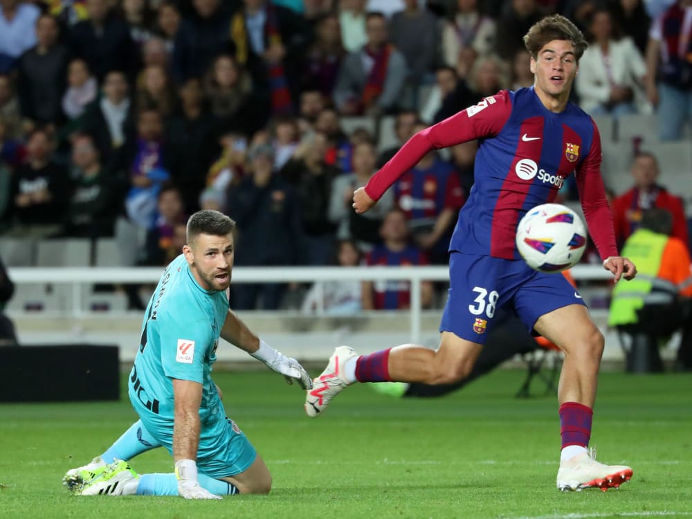 Der 33-Sekunden-Traum: Was Barça-Juwel Marc Guiu auszeichnet - kicker