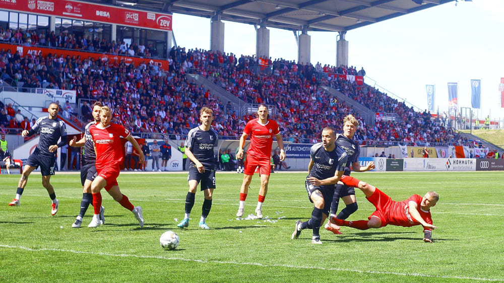 Remis in Zwickau: Chemie Leipzig ist noch nicht gerettet - kicker