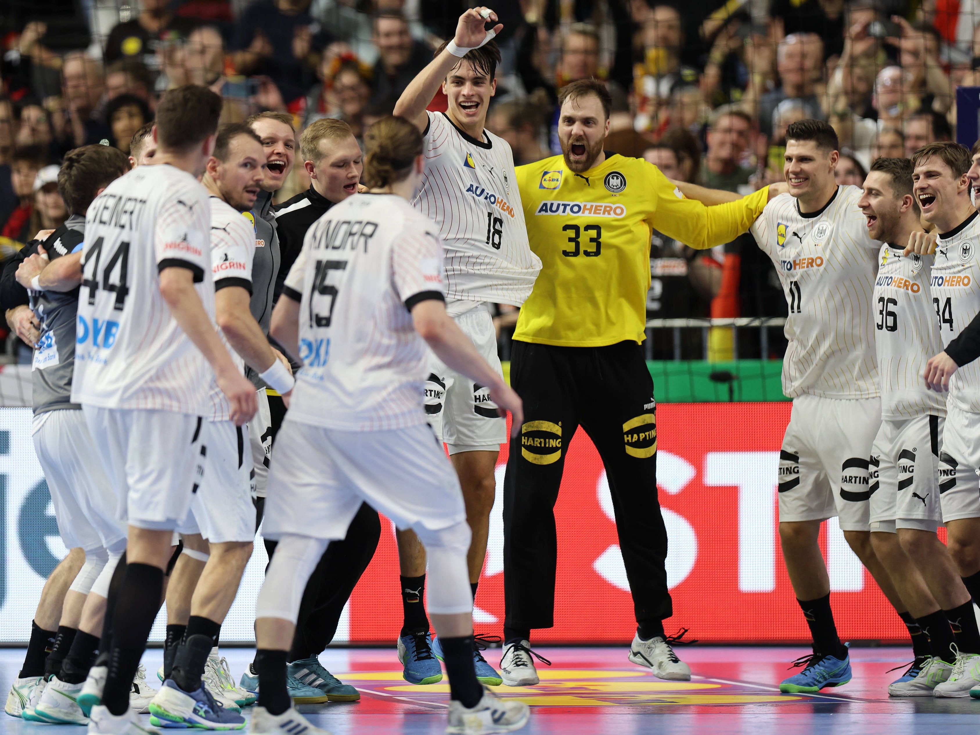 Handball im Fernsehen: Drei Deutschland-Spiele bei Sport1 live im Free ...