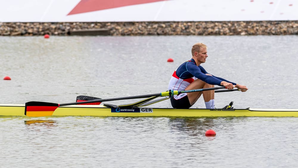 Rudern: Dämpfer für Zeidler - Rang zwei im Viertelfinale - kicker