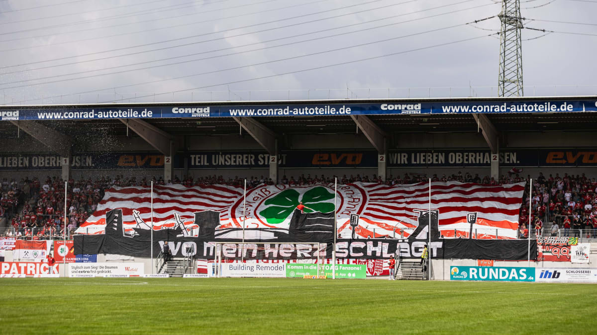 Stadionumbau zum Jubiläum: Oberhausen rüstet sich für Liga 3 - kicker