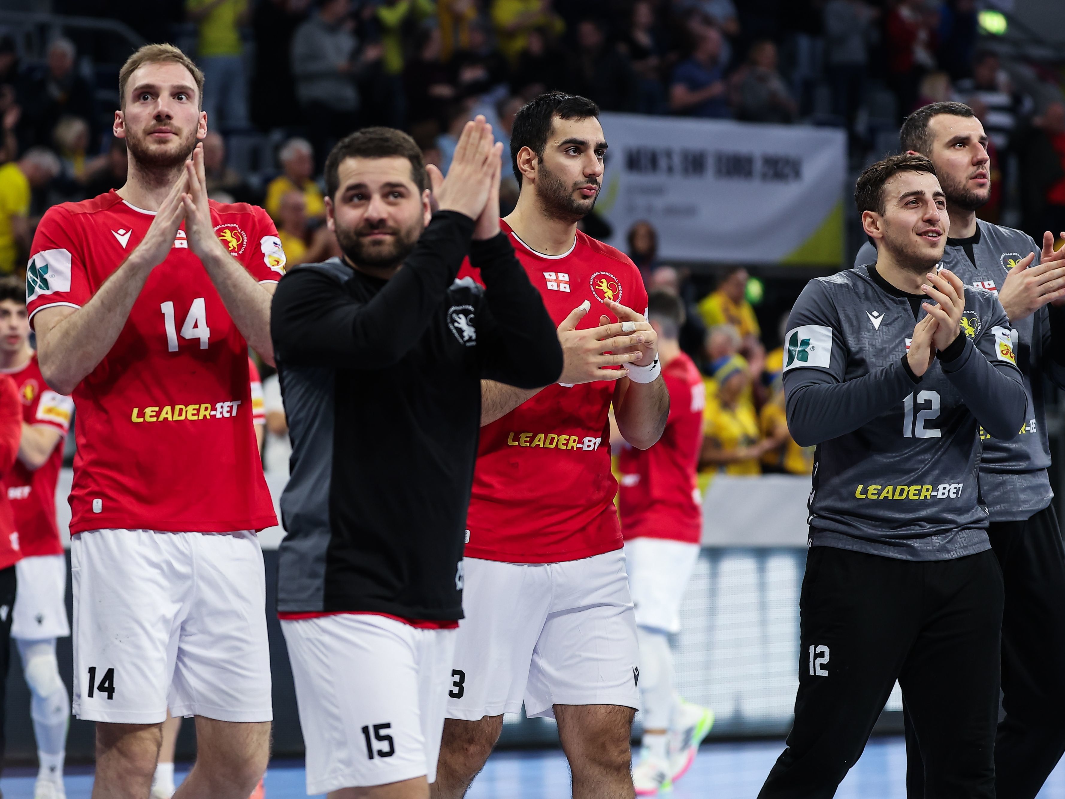 Georgier genießen ihr EM-Debüt in Mannheim | handball-world