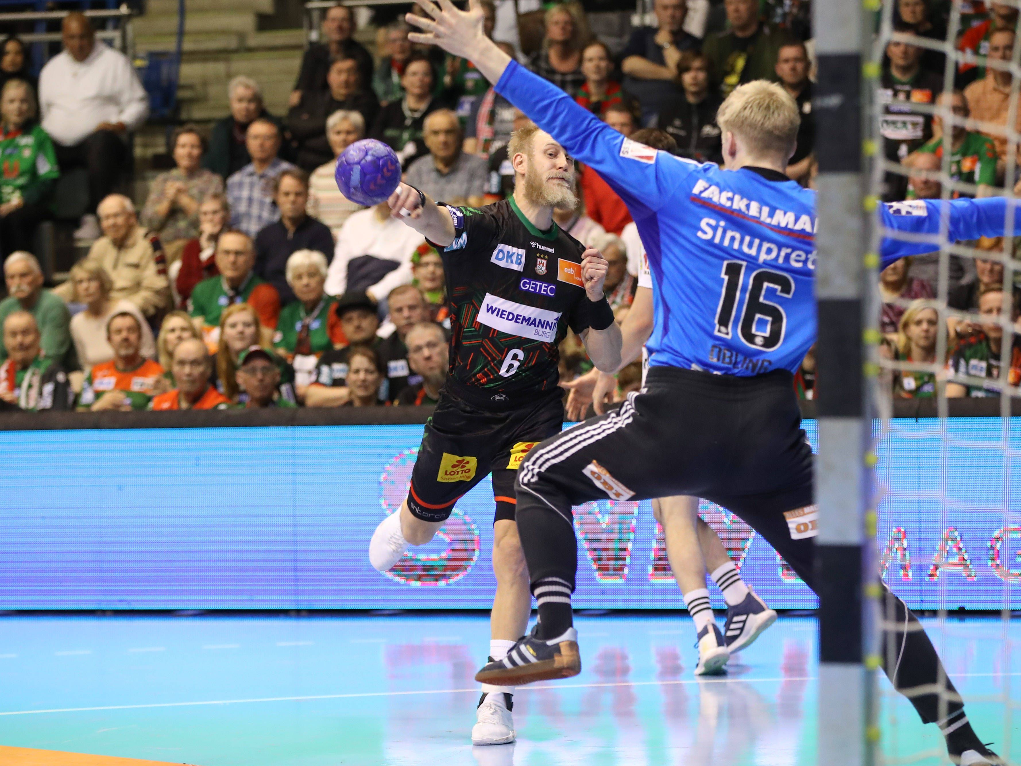 Handball Bundesliga: SC Magdeburg mit Sieg gegen HC Erlangen | Handball ...