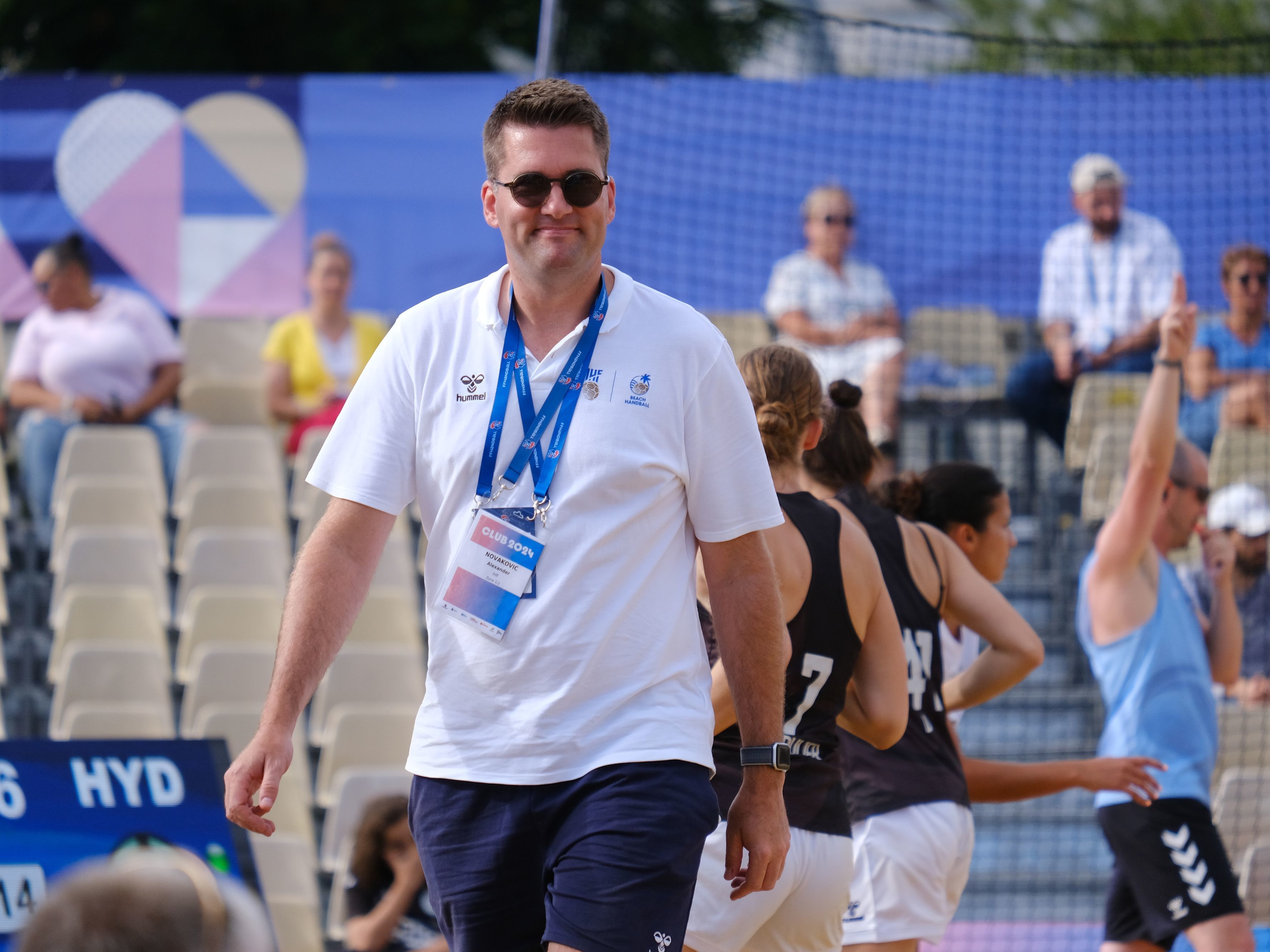 Deutschlands Beachhandball-Nationaltrainer Alexander Novakovic im ...