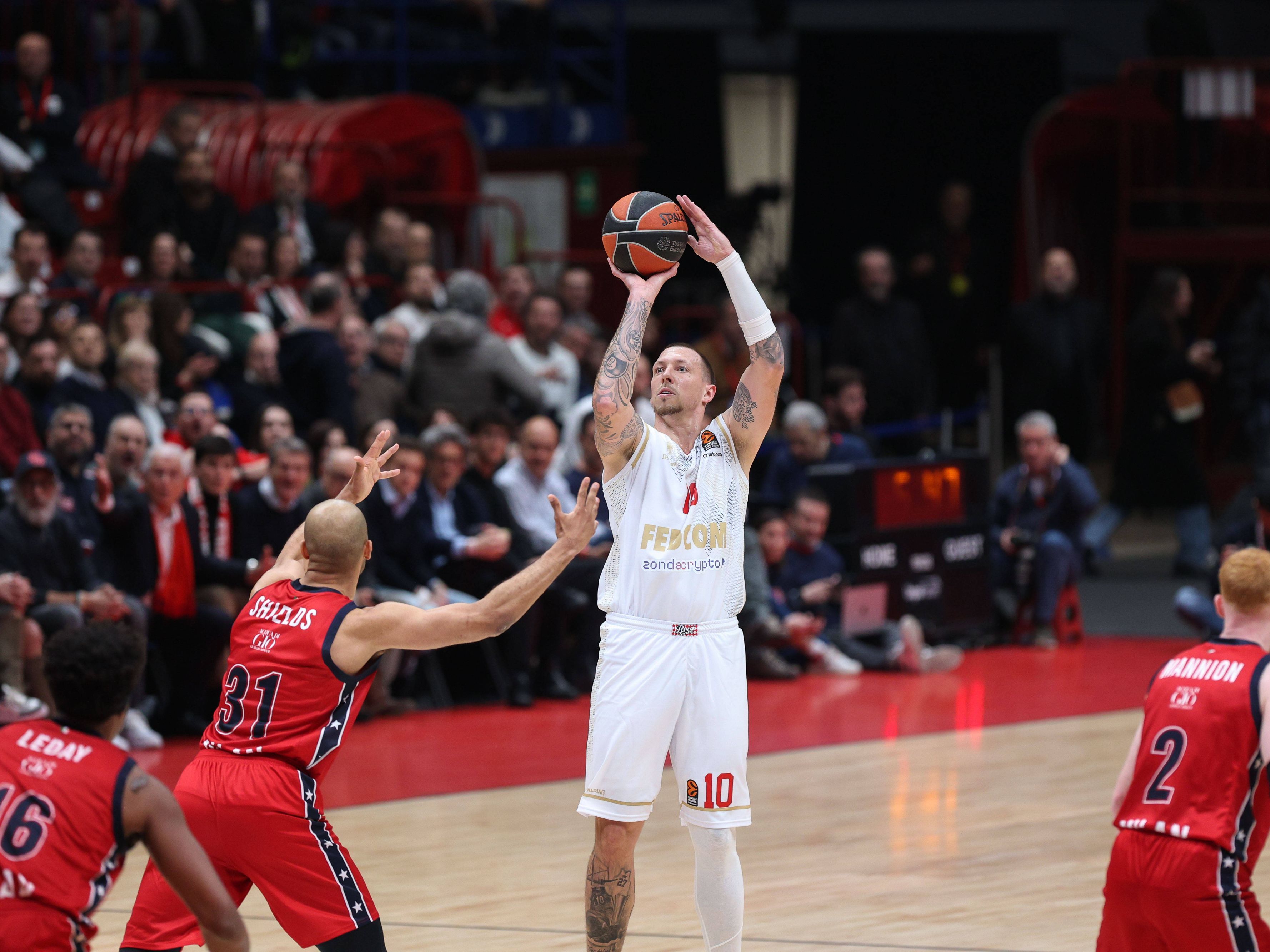Theis verliert mit Monaco bei EL-Rückkehr - Coach Spanoulis verärgert | Basketball-World