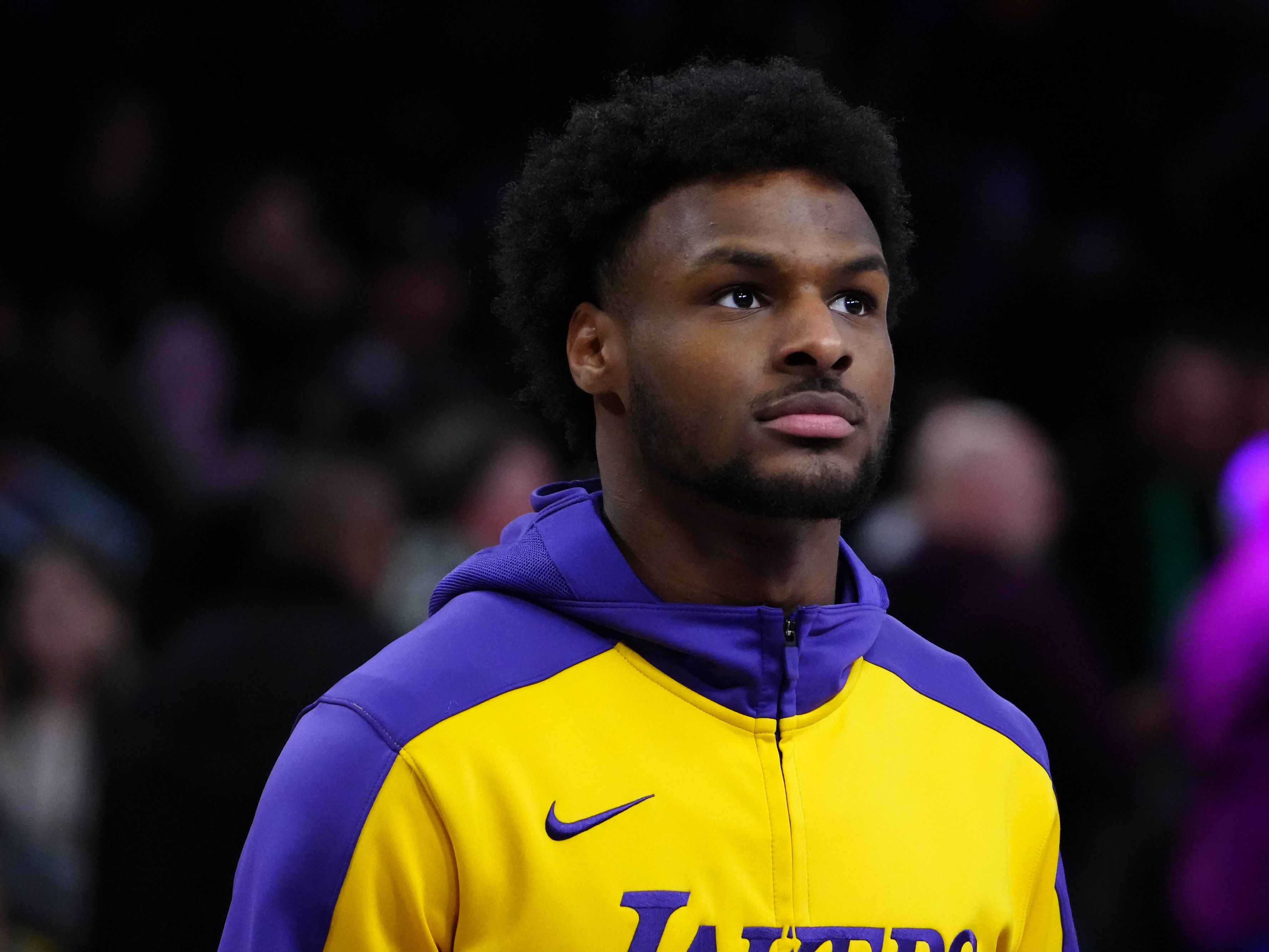 NBA - "Stolz auf das, was ich geworden bin": Bronny zieht Rookie-Fazit ...