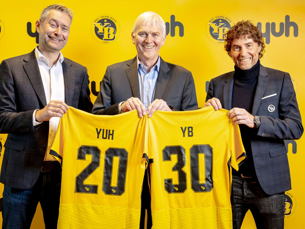 Der BSC Young Boys verkündete an einer Pressekonferenz am Mittwoch Yuh ...