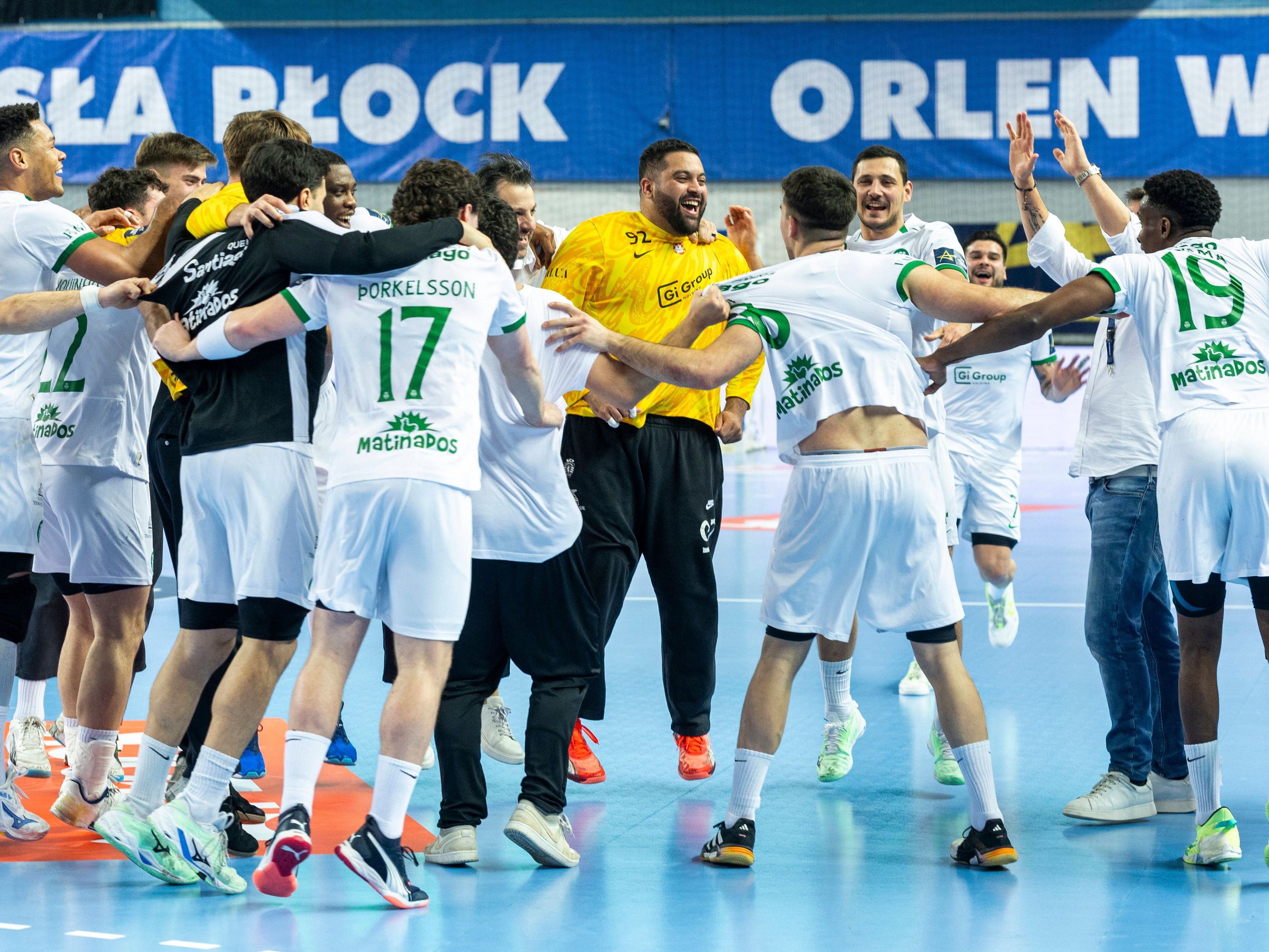 Sporting Lissabon feiert historischen Viertelfinal-Einzug in derHandball Champions League ...
