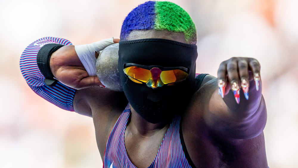 Leichtathletik | Doping. Maskenfrau Saunders 30 Monate gesperrt - kicker