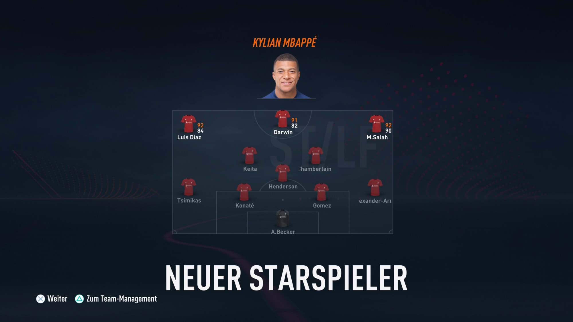 Erste Eindrücke des FIFA 23 Karrieremodus - kicker