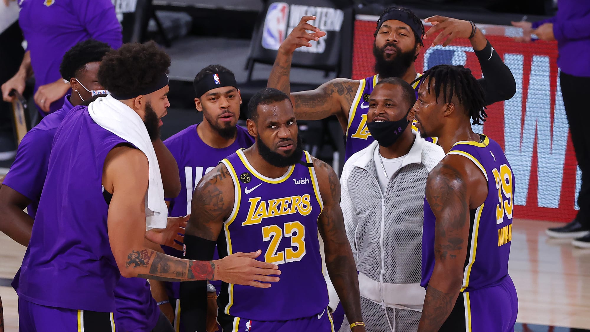 Um Leader LeBron James: Die Starting Five der L.A. Lakers - Basketball ...