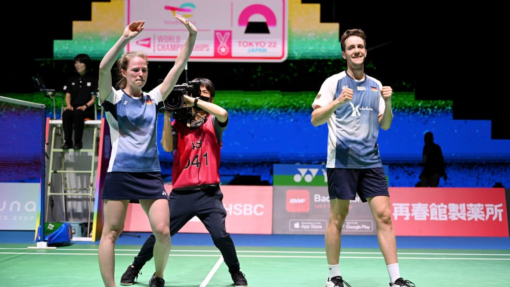Lamsfuß/Lohau gewinnen Bronze bei der Badminton-WM - kicker Lamsfuß/Lohau gewinnen Bronze bei der Badminton-WM - kicker
