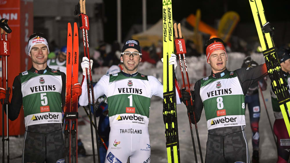 Wintersport: Riiber gewinnt Kombi-Auftakt - Geiger Zweiter - kicker