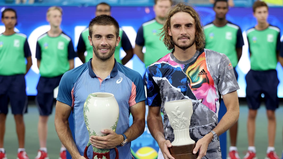 Sprung um 123 Plätze: Coric gewinnt Finale gegen Tsitsipas - kicker