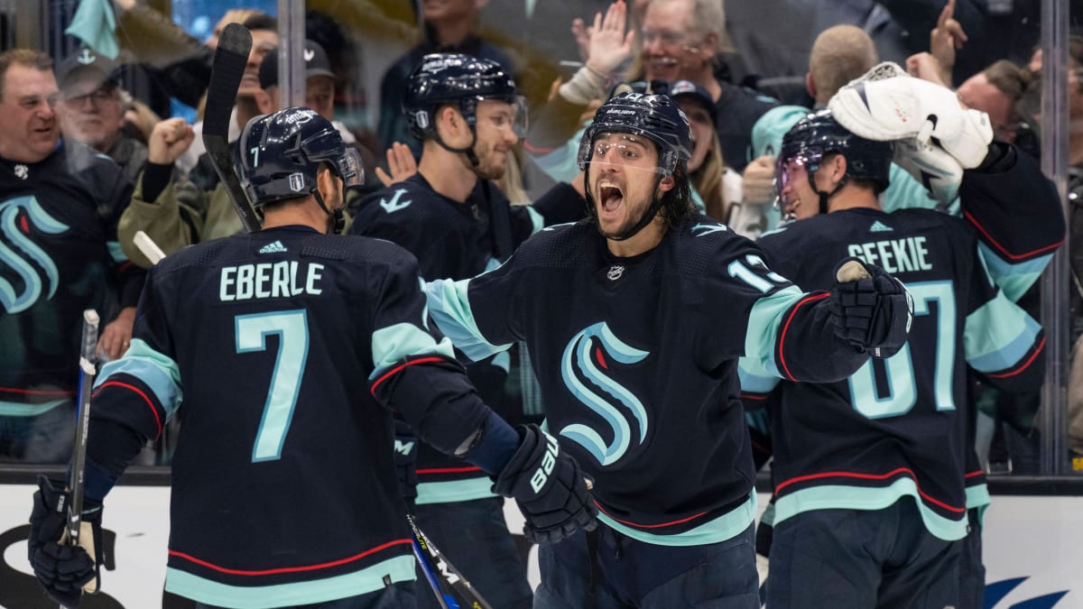 Eberle in der Overtime: Grubauers Kraken gleichen aus - kicker