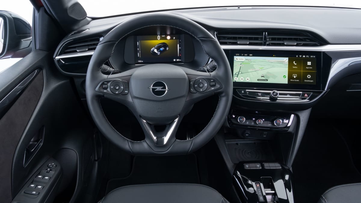 Opel Corsa F Bordcomputer Funktionen
