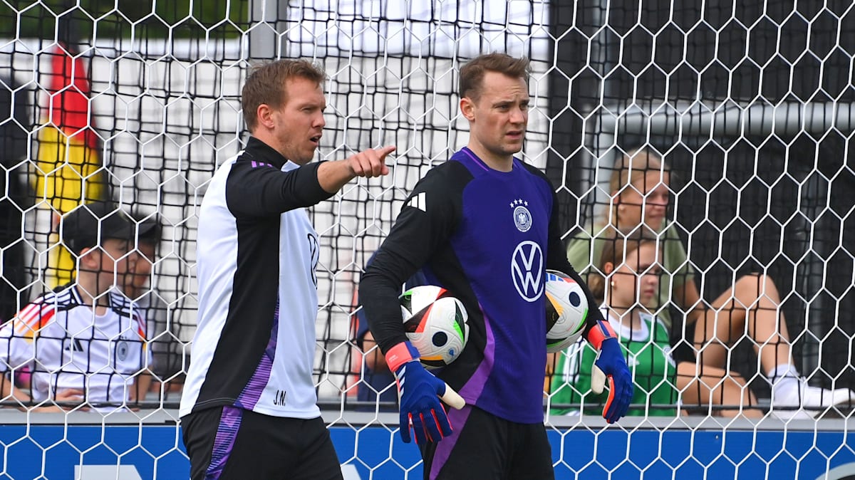 Nagelsmann erklärt Chronologie der Neuer-Rückkehr - und wie Baumann ...