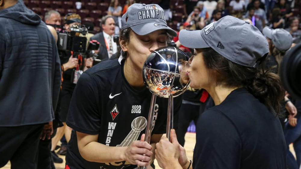 Las Vegas Aces sind Champions in der WNBA - kicker