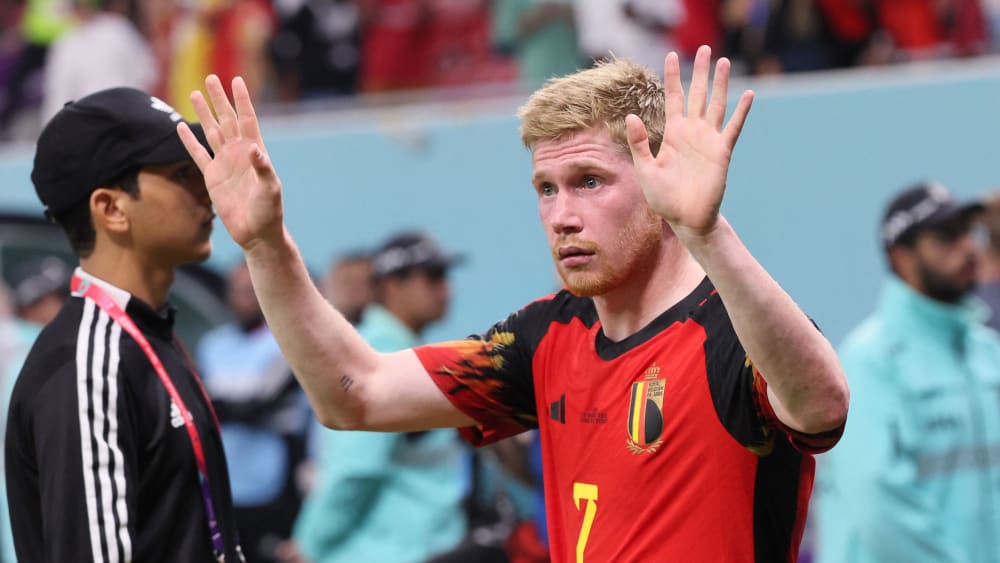 WM 2022: Kevin De Bruyne versteht Auszeichnung nicht - kicker