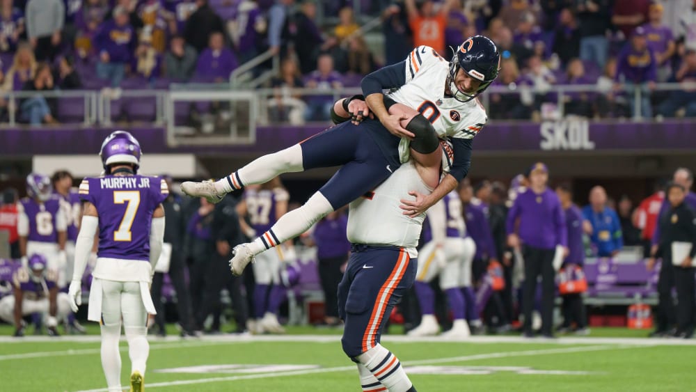NFL: Chicago Bears schlagen Vikings ohne Touchdown - kicker