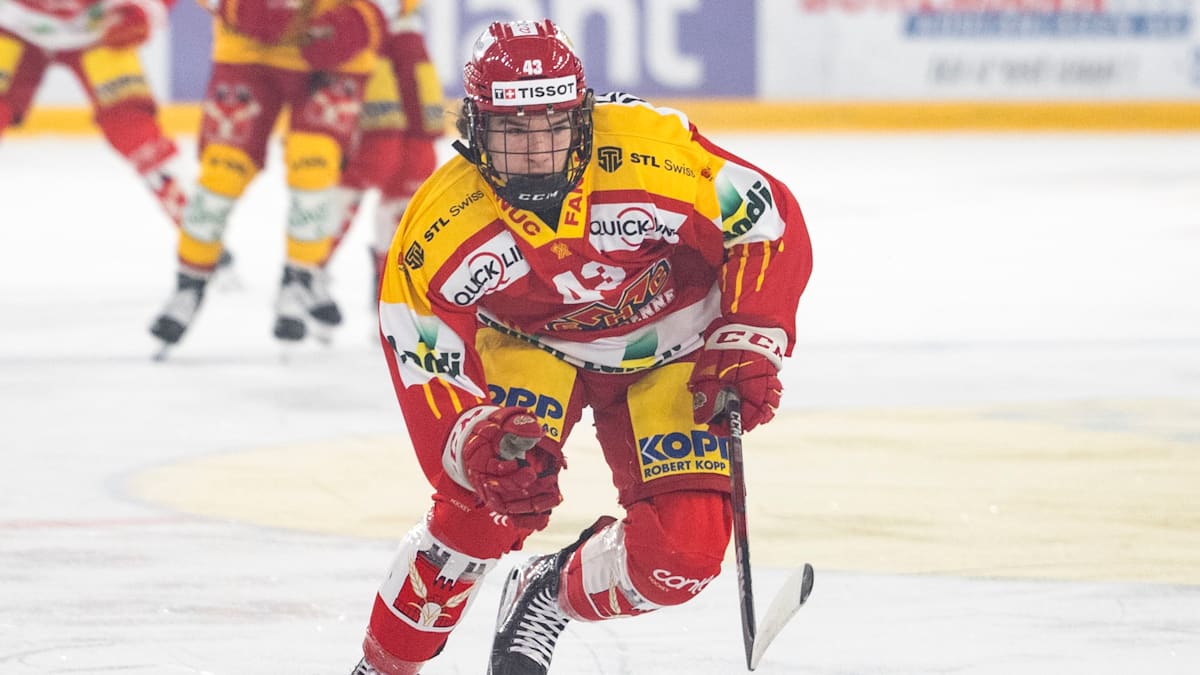 National League: EHC Biel bindet drei junge Talente langfristig - kicker