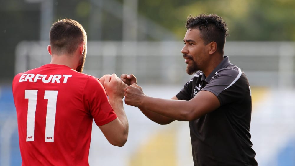 Mergel trifft doppelt: Erfurt siegt gegen den FC An der Fahner Höhe - kicker