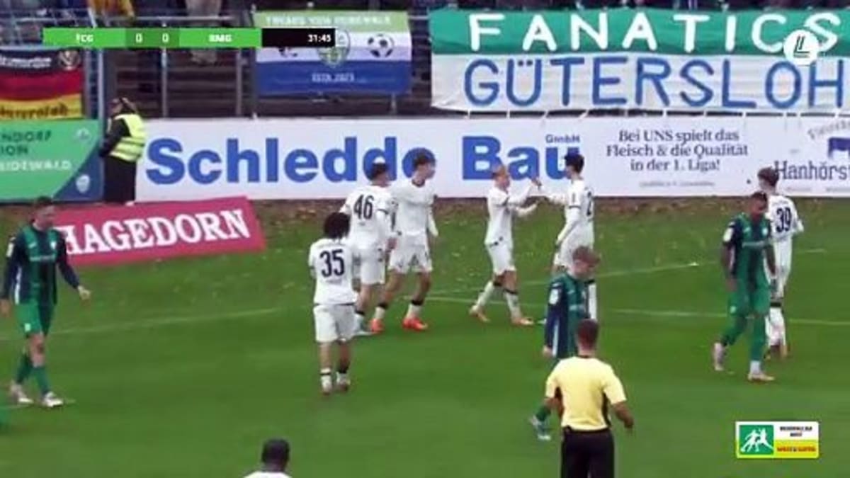 FC Gütersloh vs. Bor. Mönchengladbach II | Regionalliga West by LEAGUES | Video - kicker