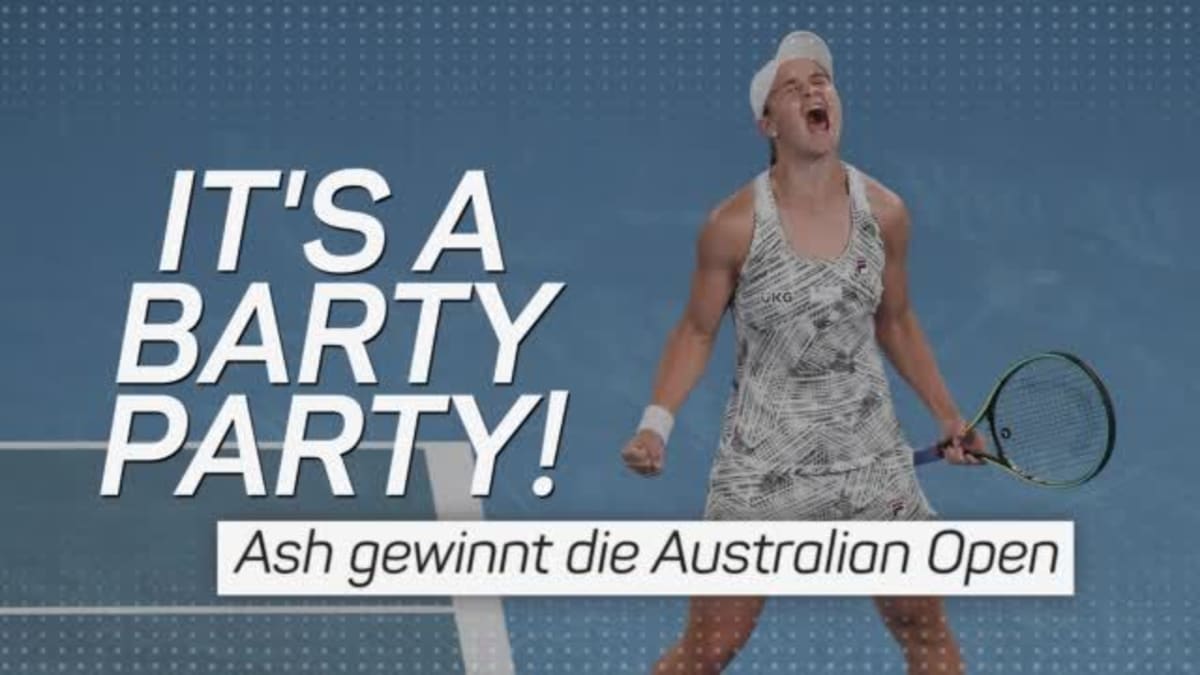 It’s a Barty Party: Ash gewinnt die Australian Open | kicker.tv ...